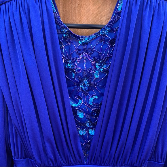 Dresses | Vintage Royal Blue Sequin Abby Kent Dress | Poshmark